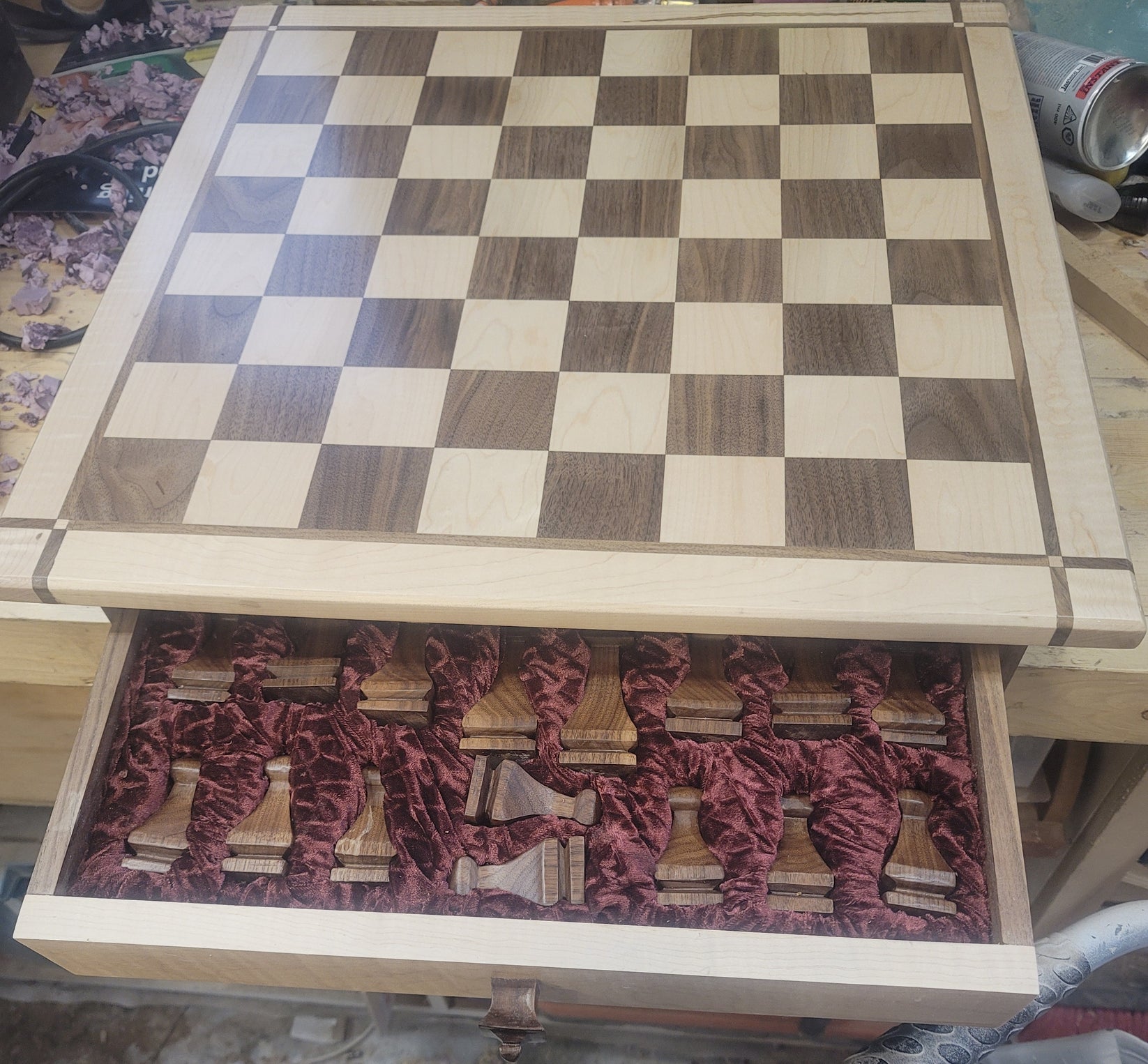 Custom Chess Board – Roots to Branches Inc.
